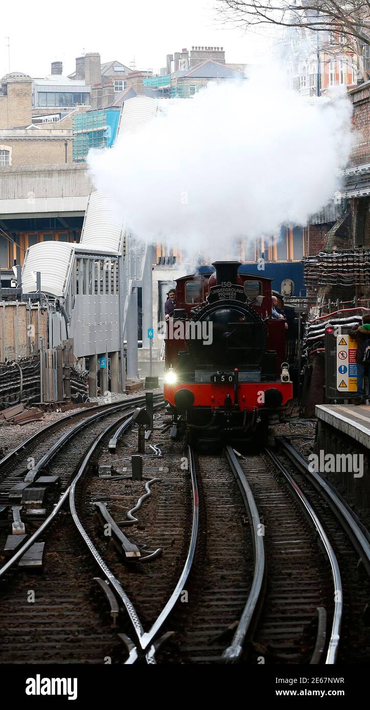 Pulled by a steam engine hi-res stock photography and images - Alamy
