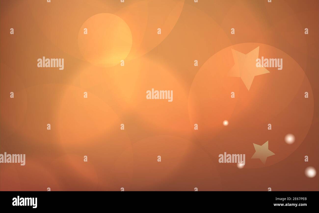 Abstract light golden gradient pink festive bokeh background with ...