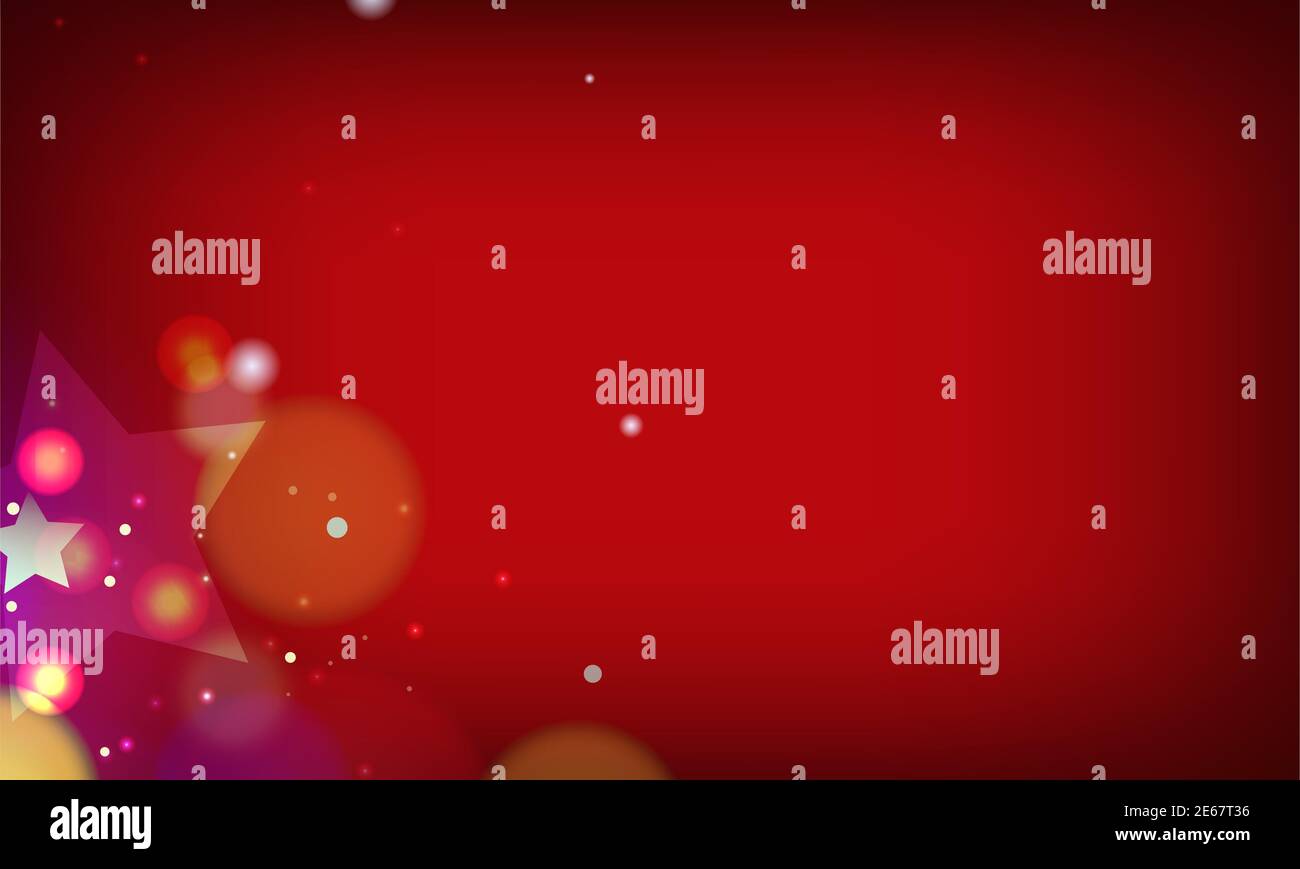 Abstract light golden gradient pink festive bokeh background with ...