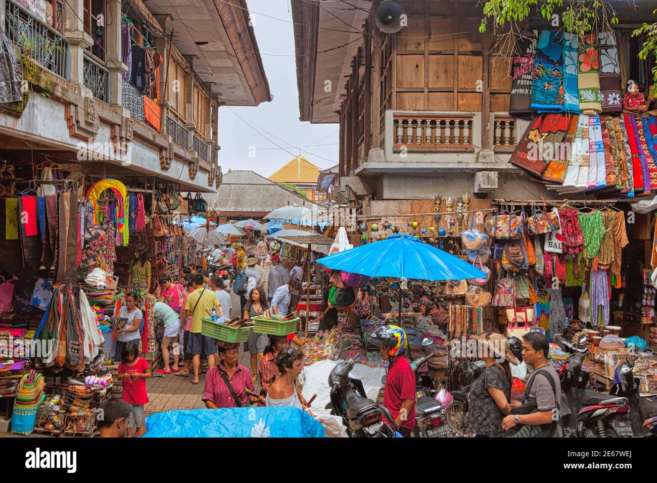 The iconic Ubud market in Bali Stock Photo - Alamy