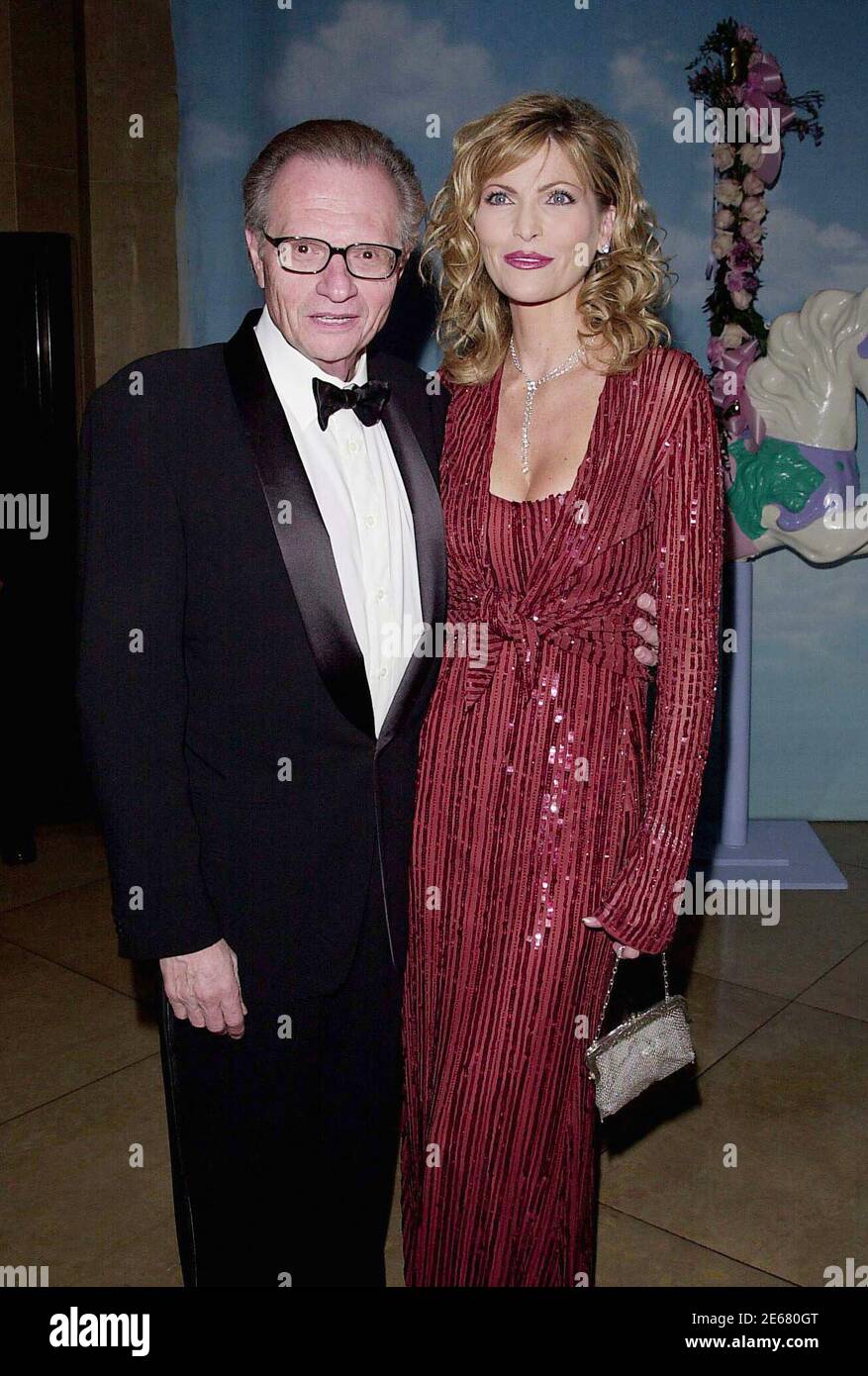 Los Angeles, USA. 28th Oct, 2000. Larry King with Shawn Southwick ...