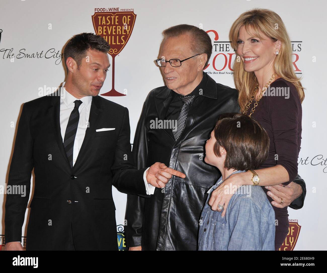 Los Angeles, USA. 03rd Sep, 2010. Larry King Wife Shawn Southwick Son ...
