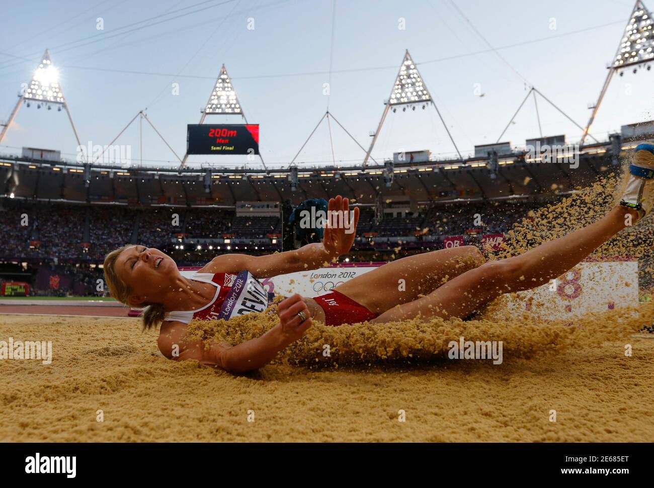 Latvias ineta radevica competes hi-res stock photography and images - Alamy