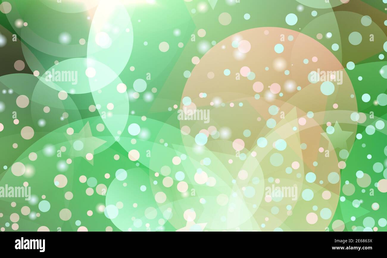 Abstract light golden gradient pink festive bokeh background with ...