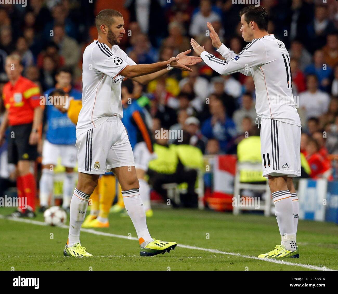 Real madrid benzema bale hi-res stock photography and images - Alamy