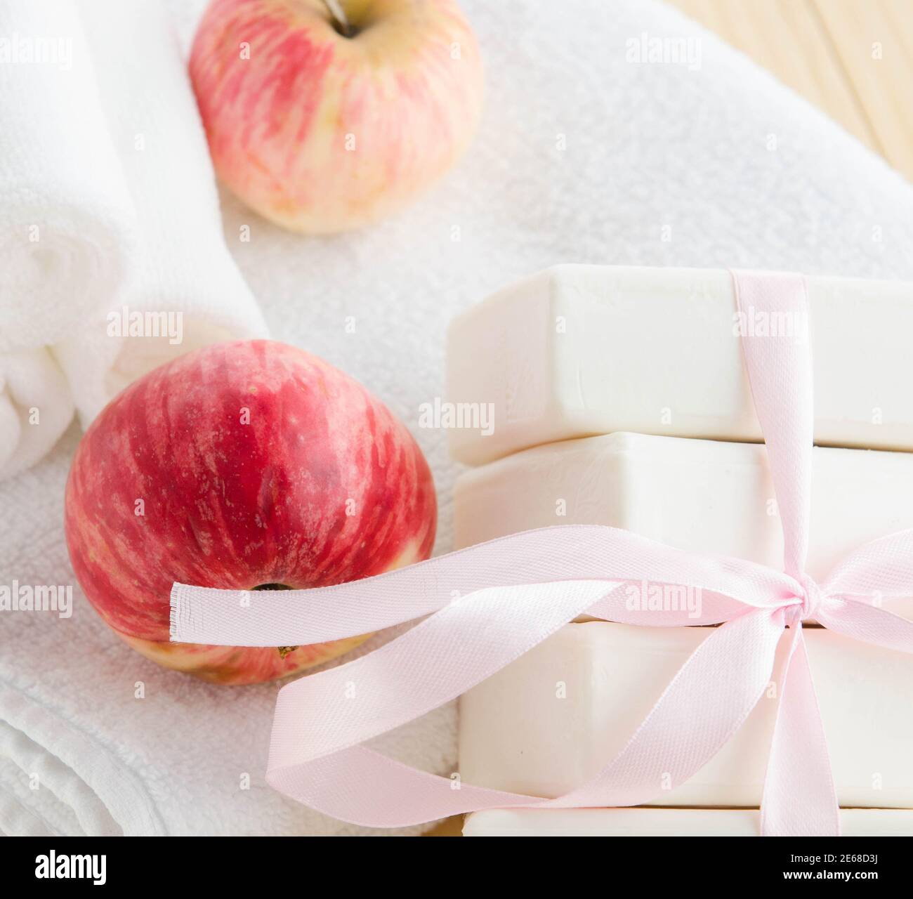 The healthy lifestyle concept with aromatic soaps Stock Photo - Alamy
