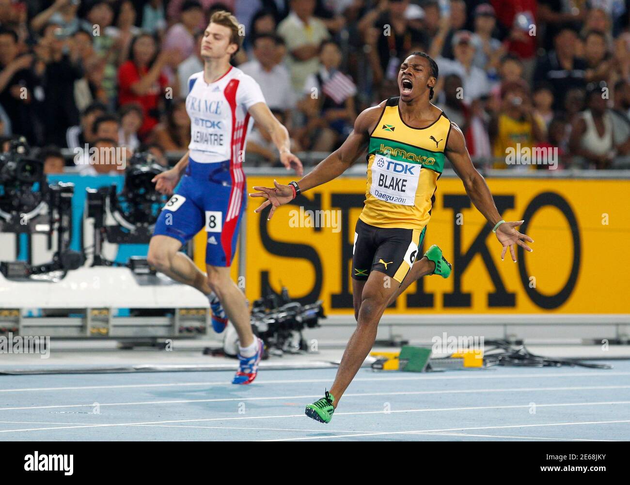 Yohan blake daegu hi-res stock photography and images - Alamy