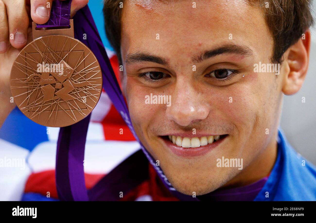 Tom daley bronze medal hi-res stock photography and images - Alamy