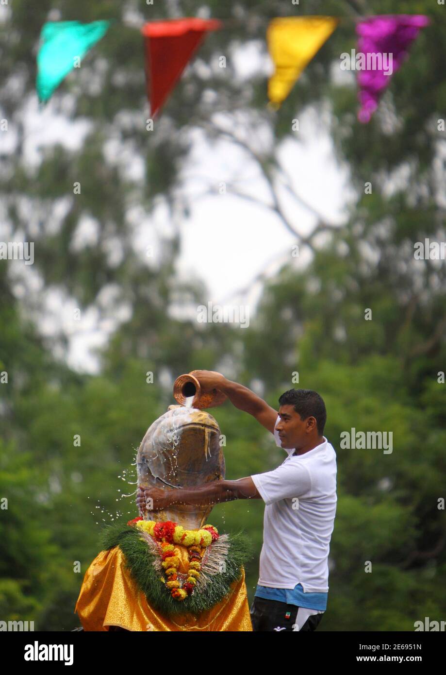 Nagpanchami festival of snake hi-res stock photography and images - Alamy