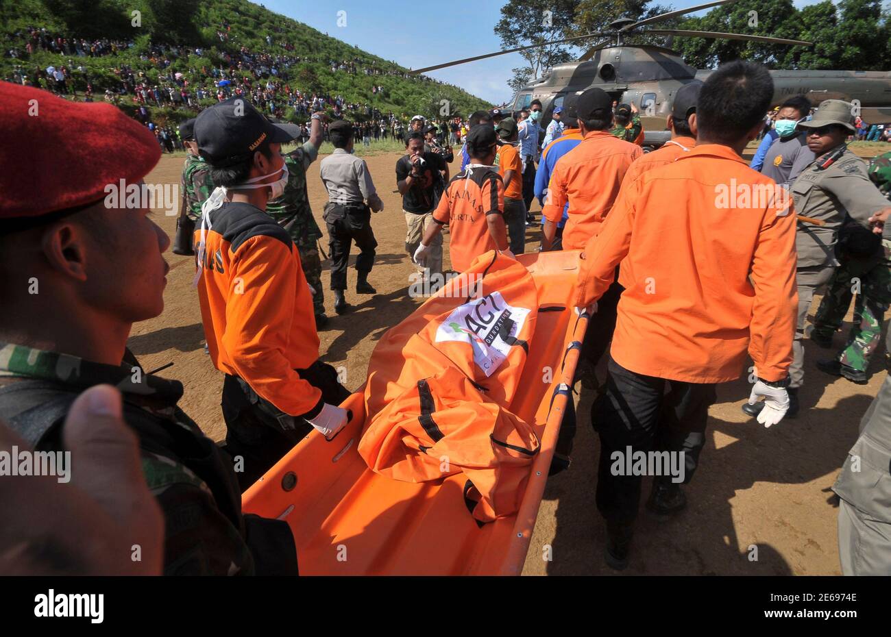 Sukhoi plane accident hi-res stock photography and images - Alamy