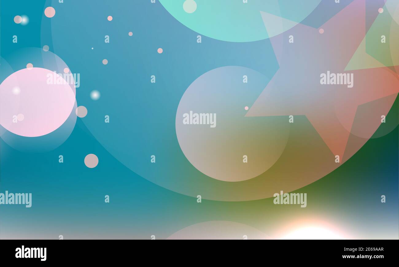 Abstract light golden gradient pink festive bokeh background with ...