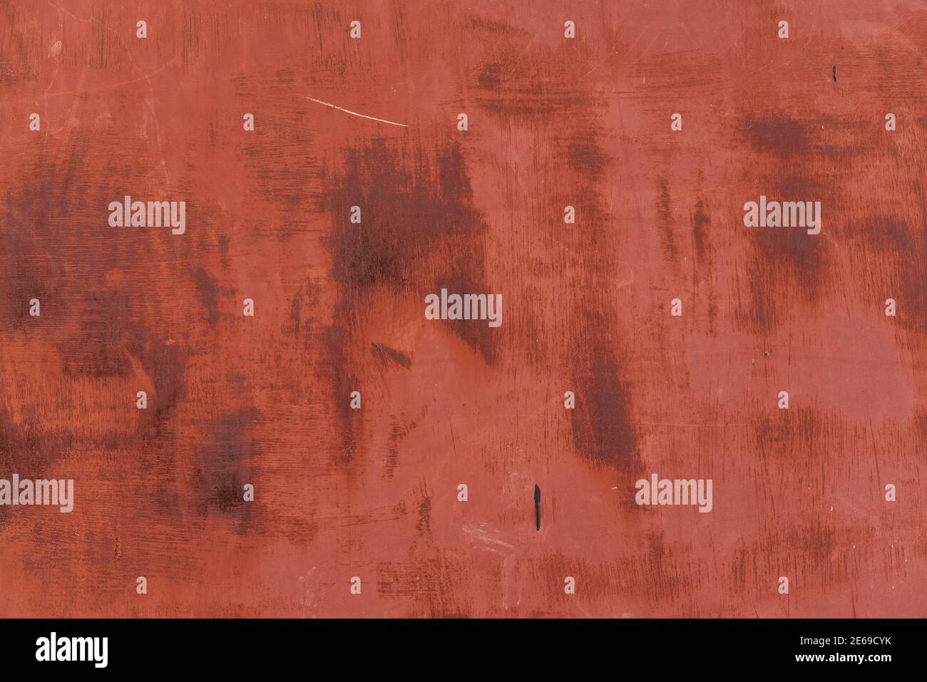Red Rusted Metal Texture