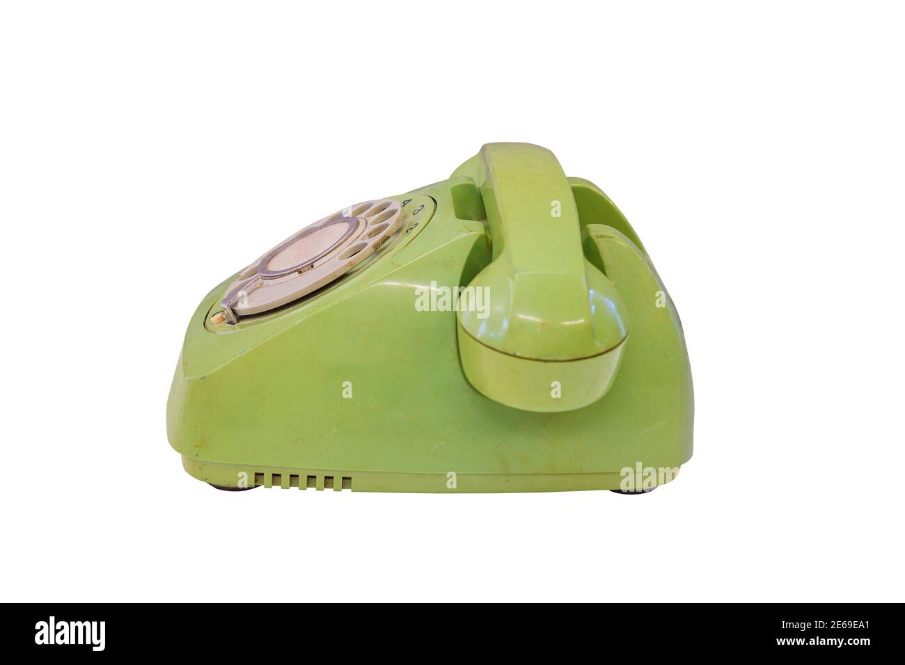 Green Retro Telephone High Resolution Stock Photography and Images - Alamy