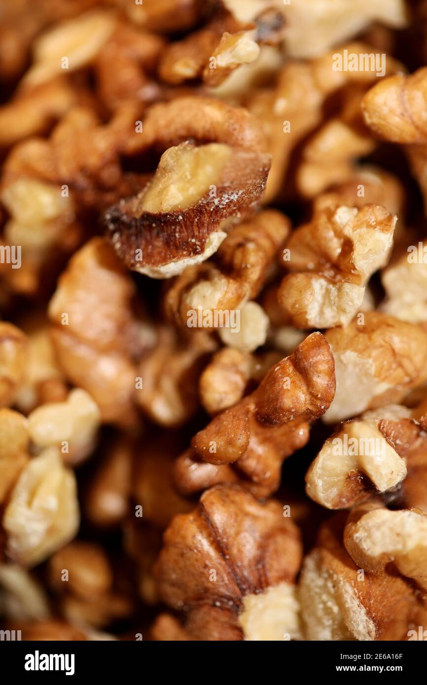 Walnuts dry fruit nuts macro background modern high quality print ...
