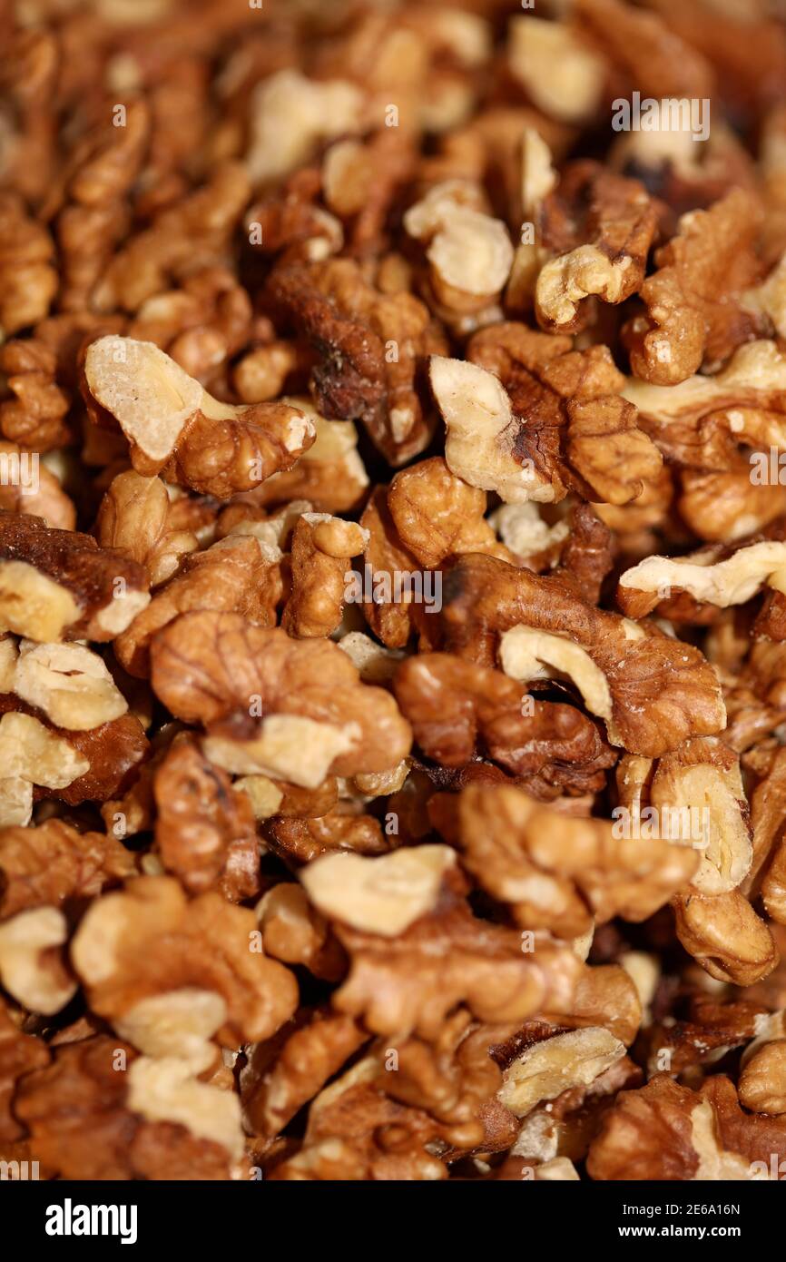 Walnuts dry fruit nuts macro background modern high quality print ...