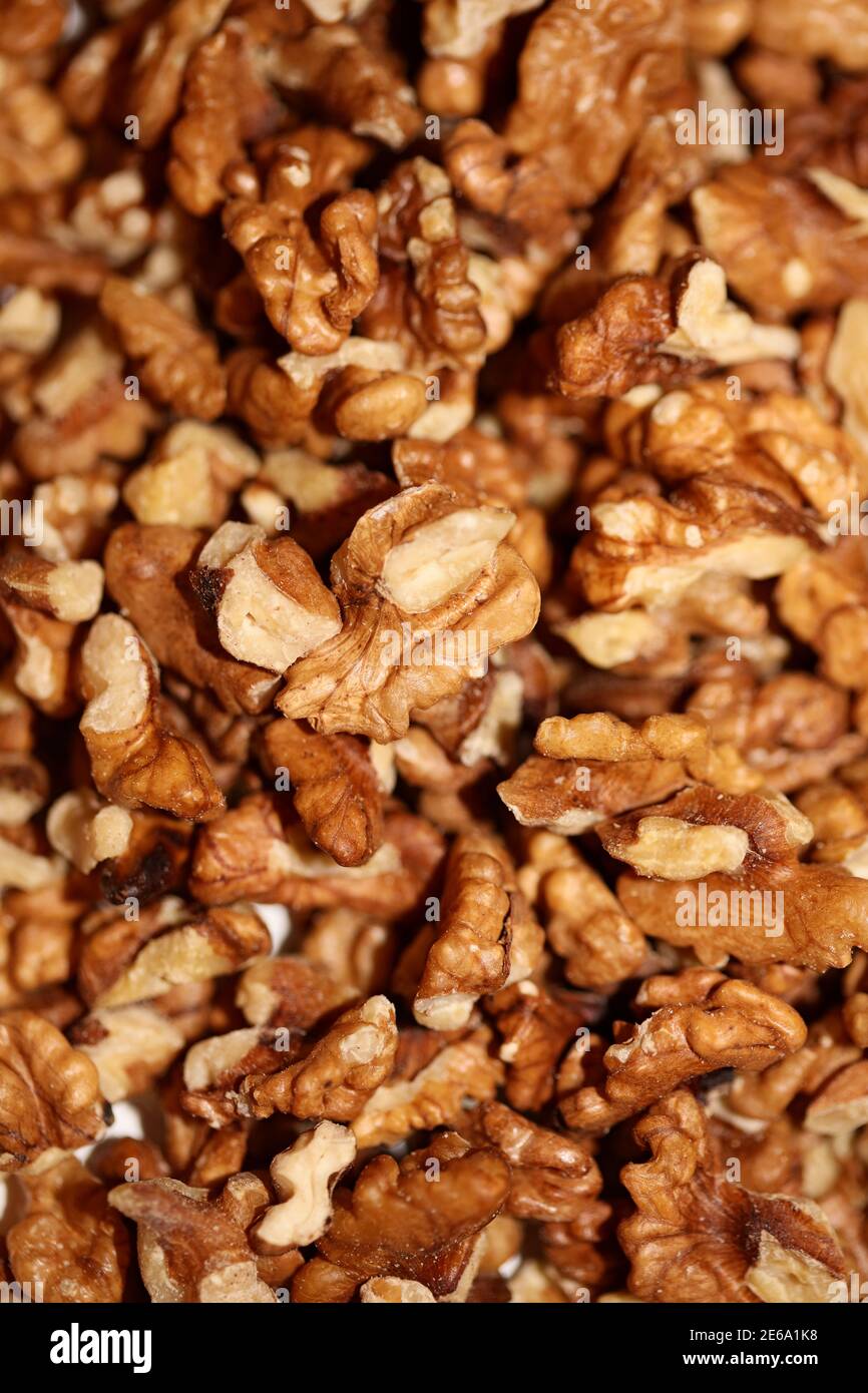 Walnuts dry fruit nuts macro background modern high quality print ...