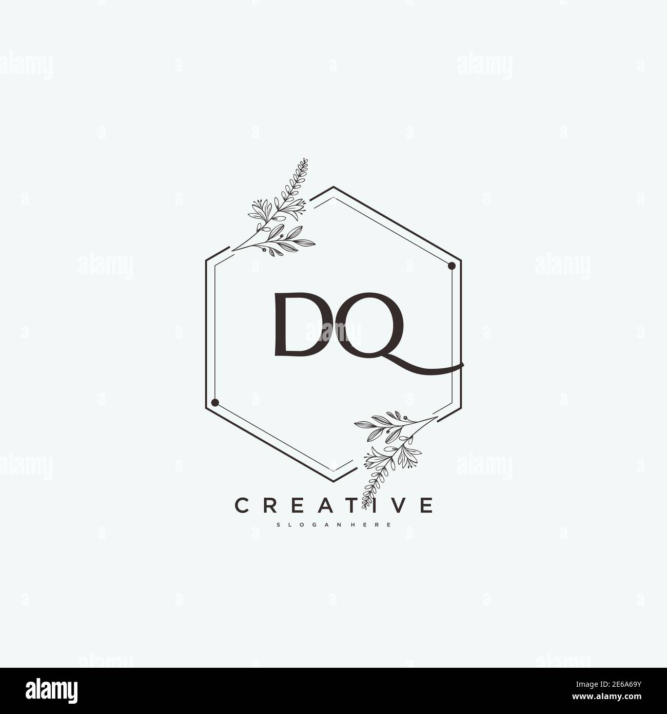 Dq logo vector vectors hi-res stock photography and images - Alamy