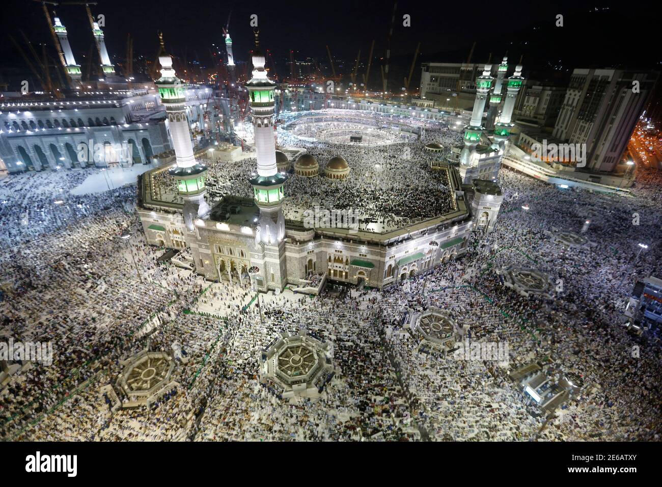 Kaaba during the hajj hi-res stock photography and images - Alamy