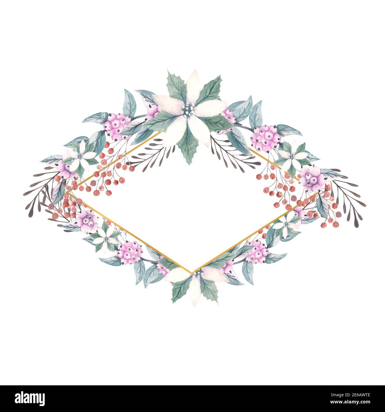 Diamond shaped flower border hi-res stock photography and images - Alamy
