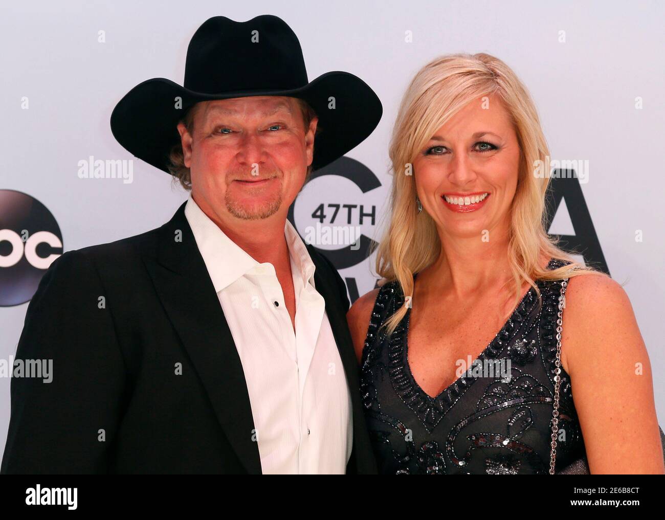 Tracy lawrence wife becca lawrence hi-res stock photography and images ...
