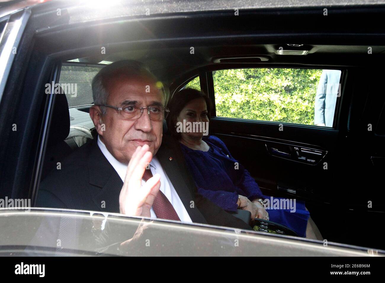 Lebanon president michel sleiman hi-res stock photography and images ...