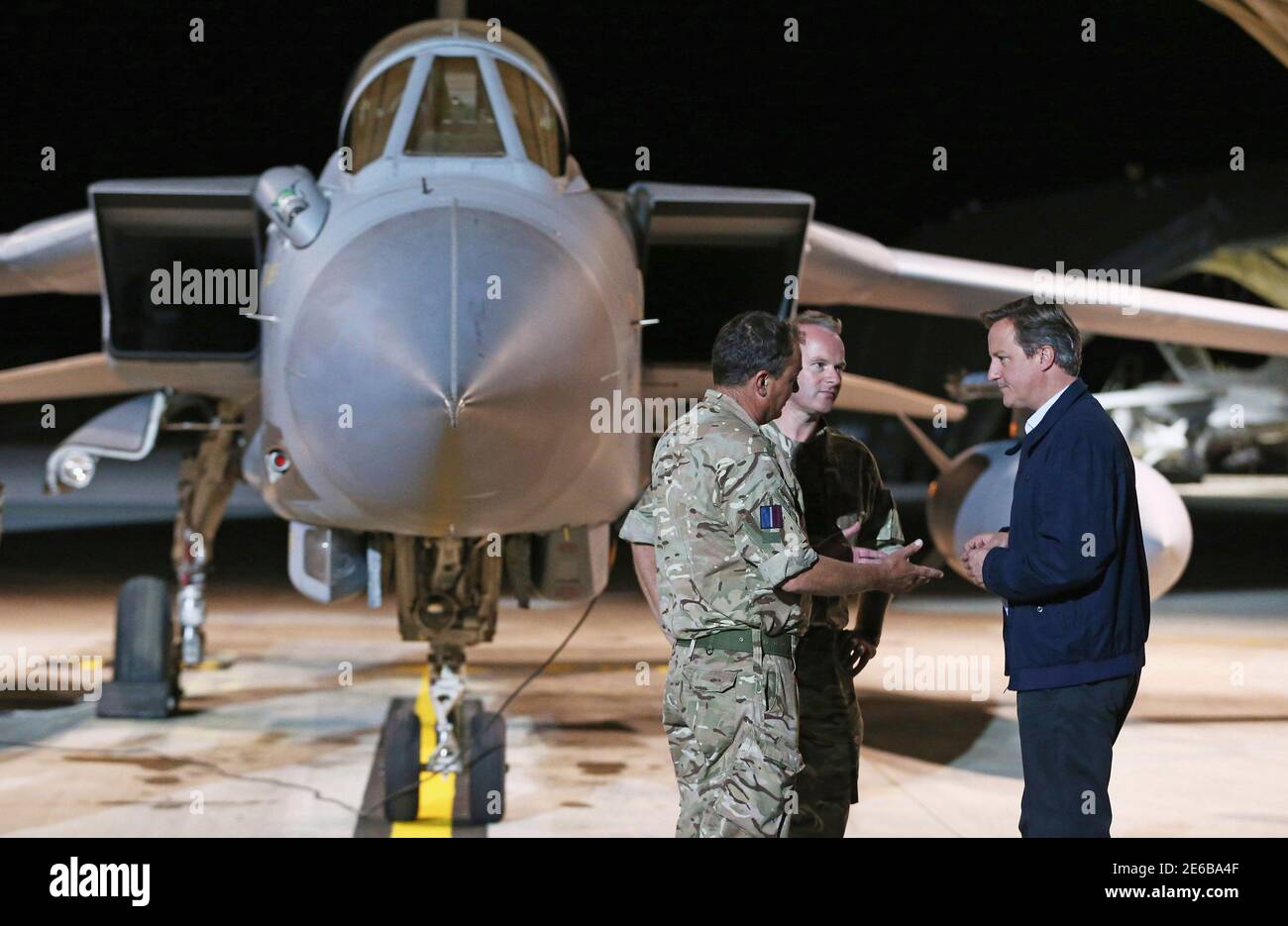 In front of an raf tornado gr4 at raf hi-res stock photography and ...