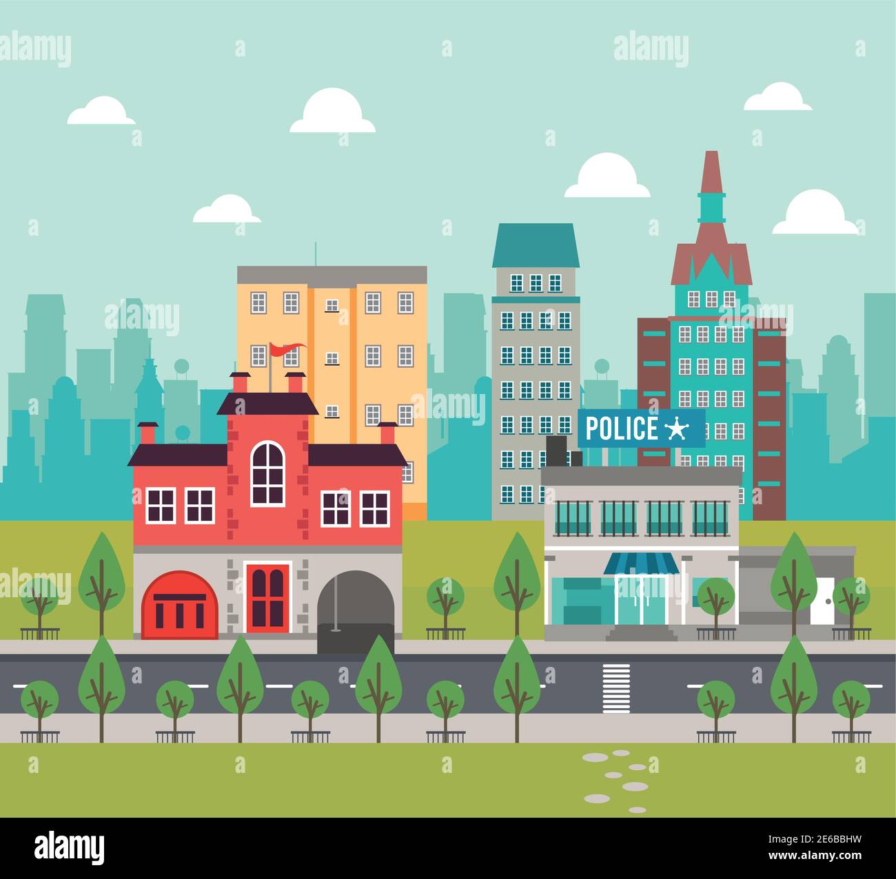 Megalopolis Clipart House