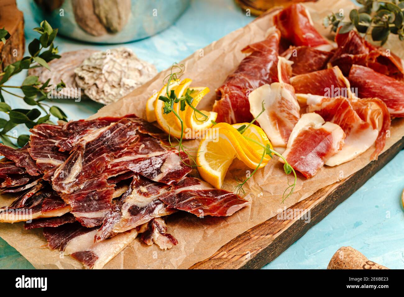 Dried jamon hi-res stock photography and images - Alamy