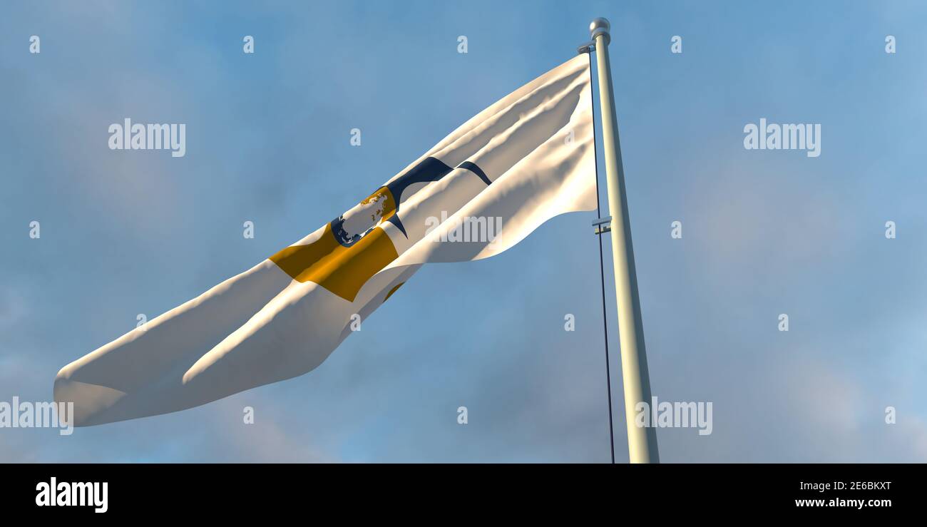 3d rendering of the national flag of the Eurasian Economic Union Stock ...