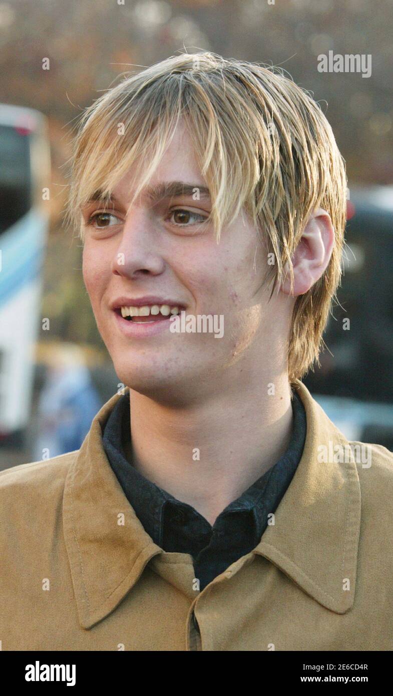 Aaron Carter at The 77th Annual Macy's Thanksgiving Day Parade in New ...