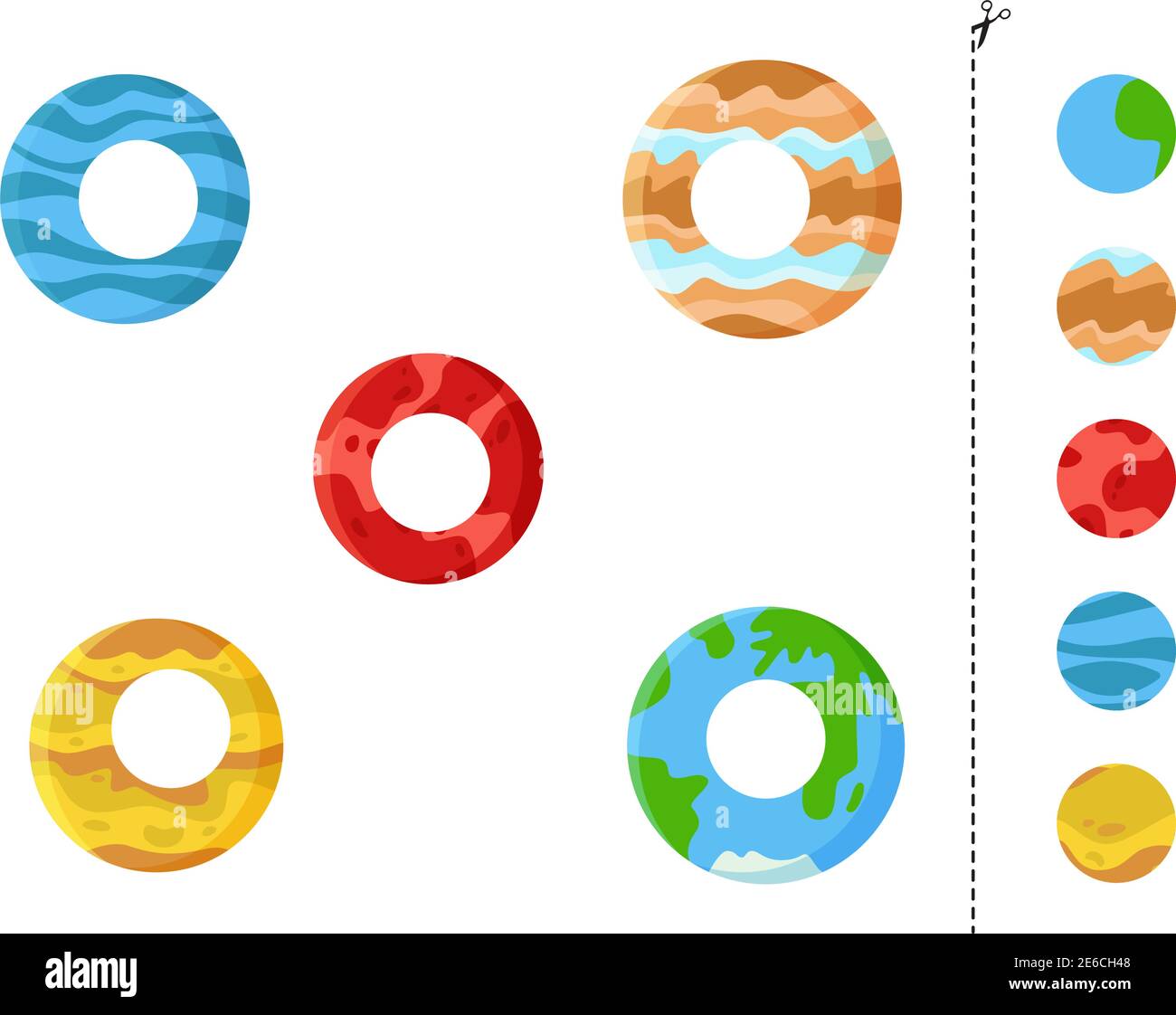 Planets Cut And Paste