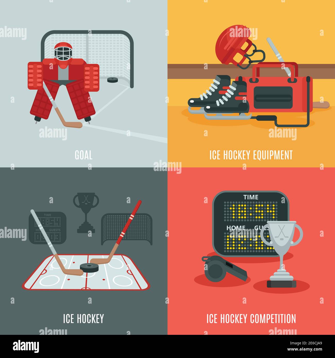 Ice rink board Stock Vector Images - Alamy