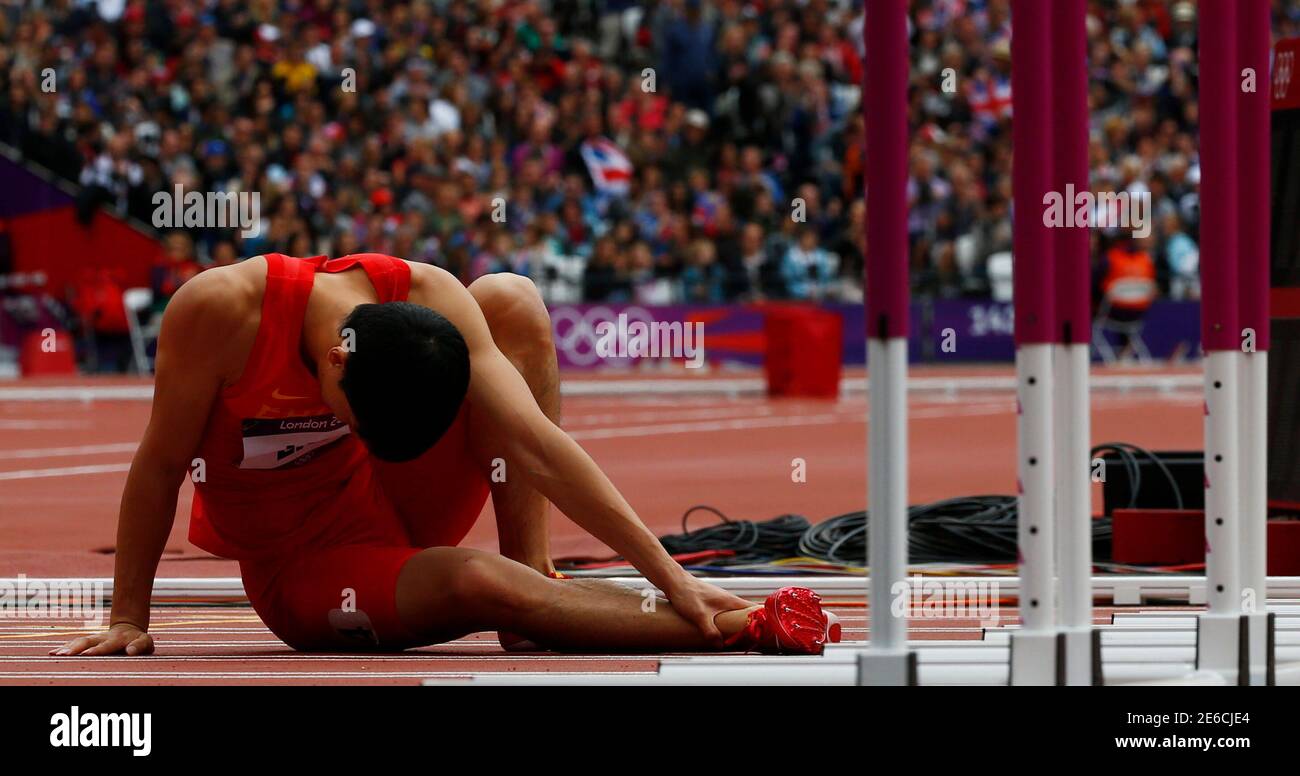 After suffering an injury hi-res stock photography and images - Alamy