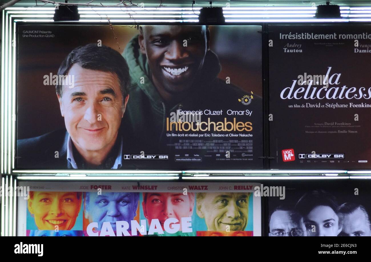 Intouchables movie poster hi-res stock photography and images - Alamy