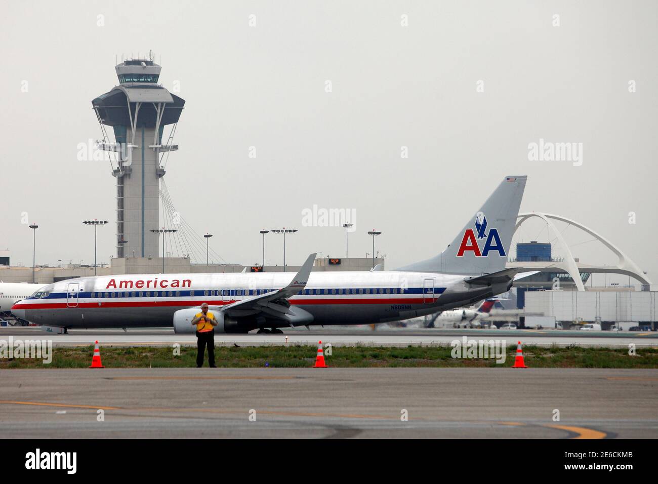 Lax air traffic control tower hi-res stock photography and images - Alamy