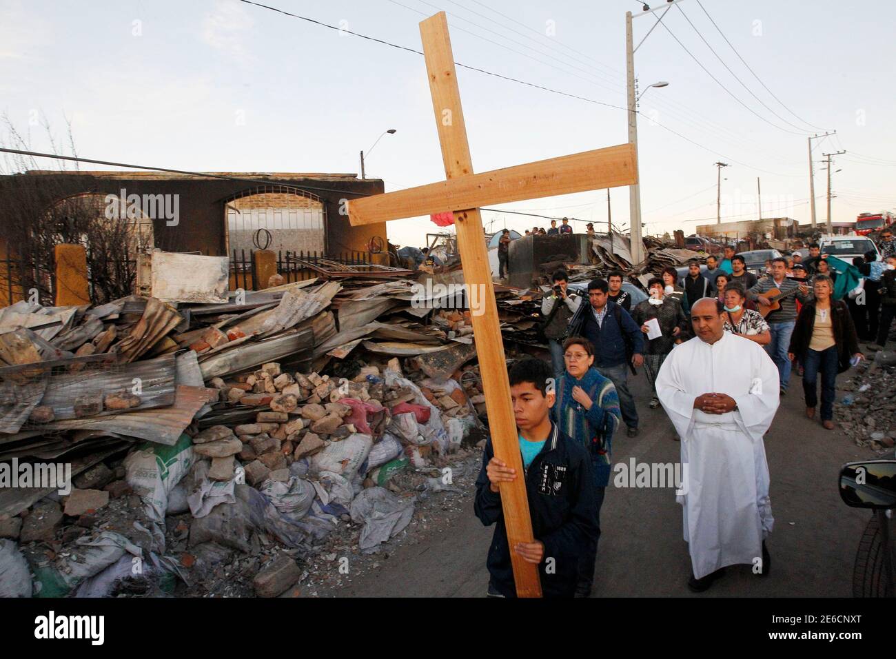 Crucifix On Fire High Resolution Stock Photography and Images - Alamy