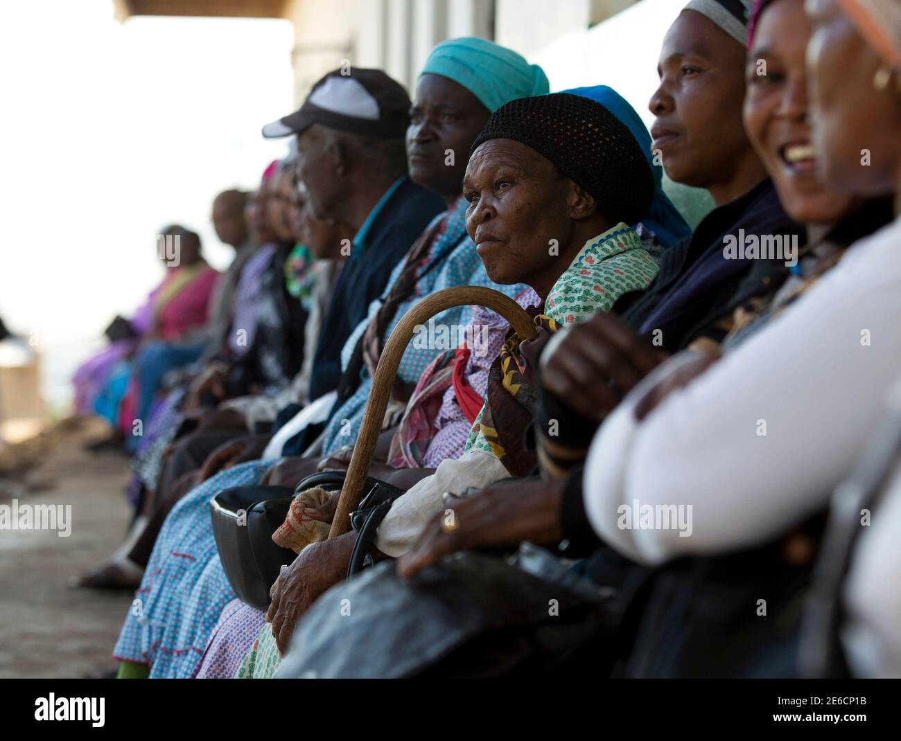 South africa election queue hi-res stock photography and images - Alamy
