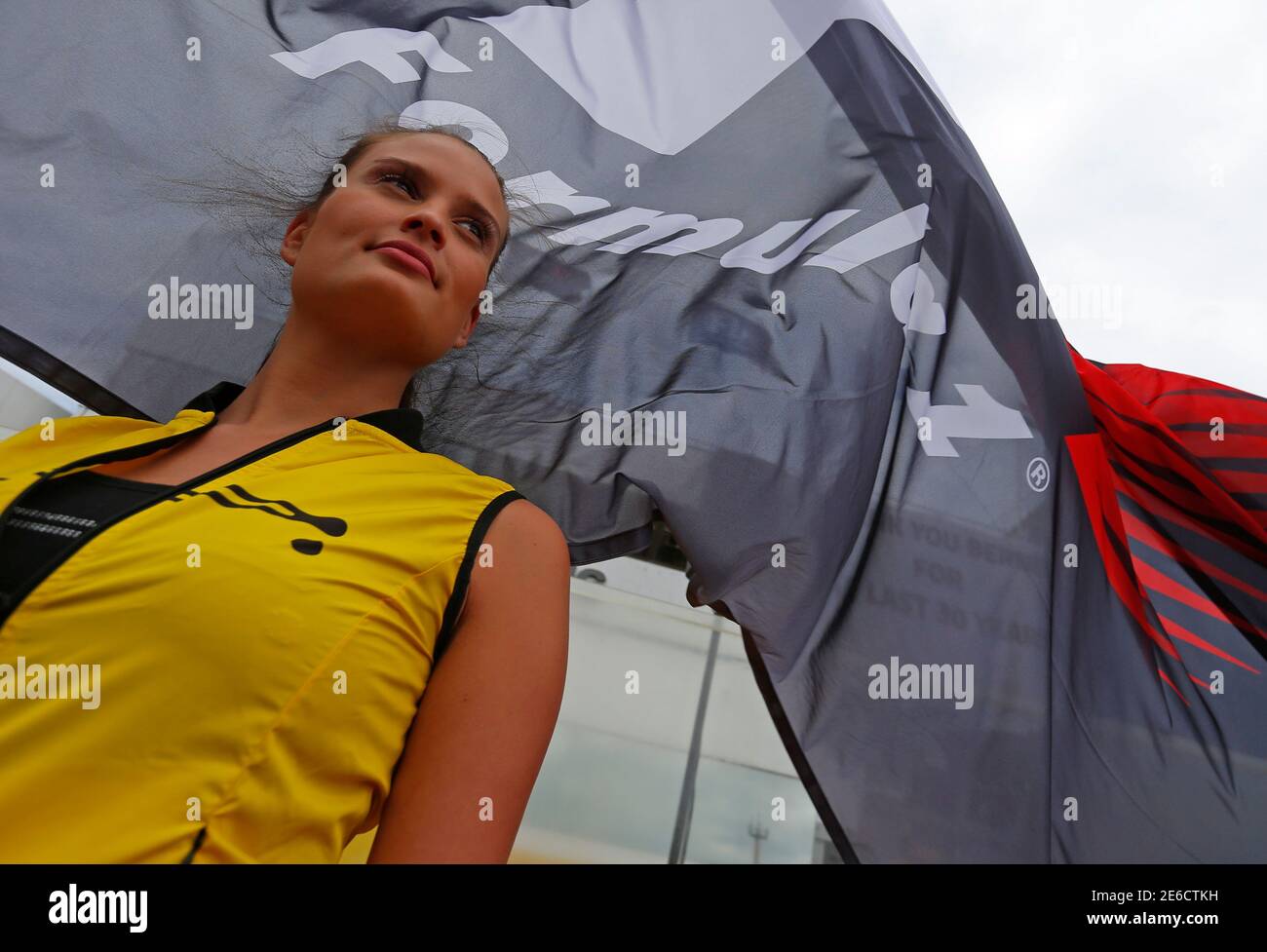 Formula 1 sport hostess hi-res stock photography and images - Alamy