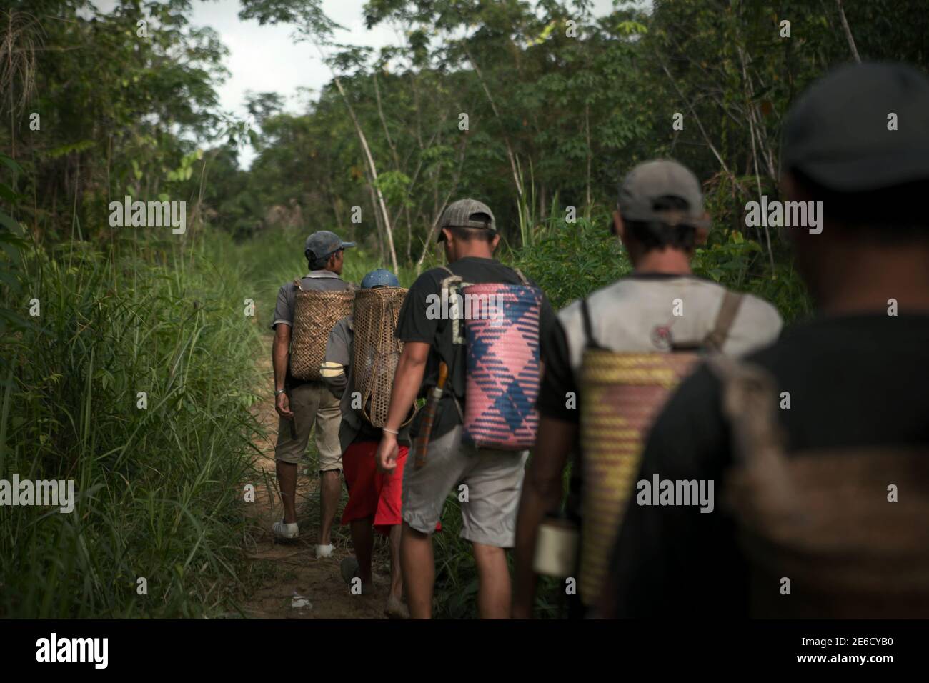 Dayak iban menua hi-res stock photography and images - Alamy