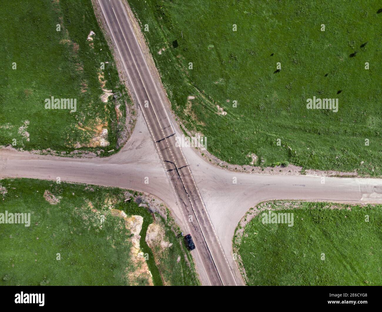 Aerial overhead view vehicle freeway hi-res stock photography and ...