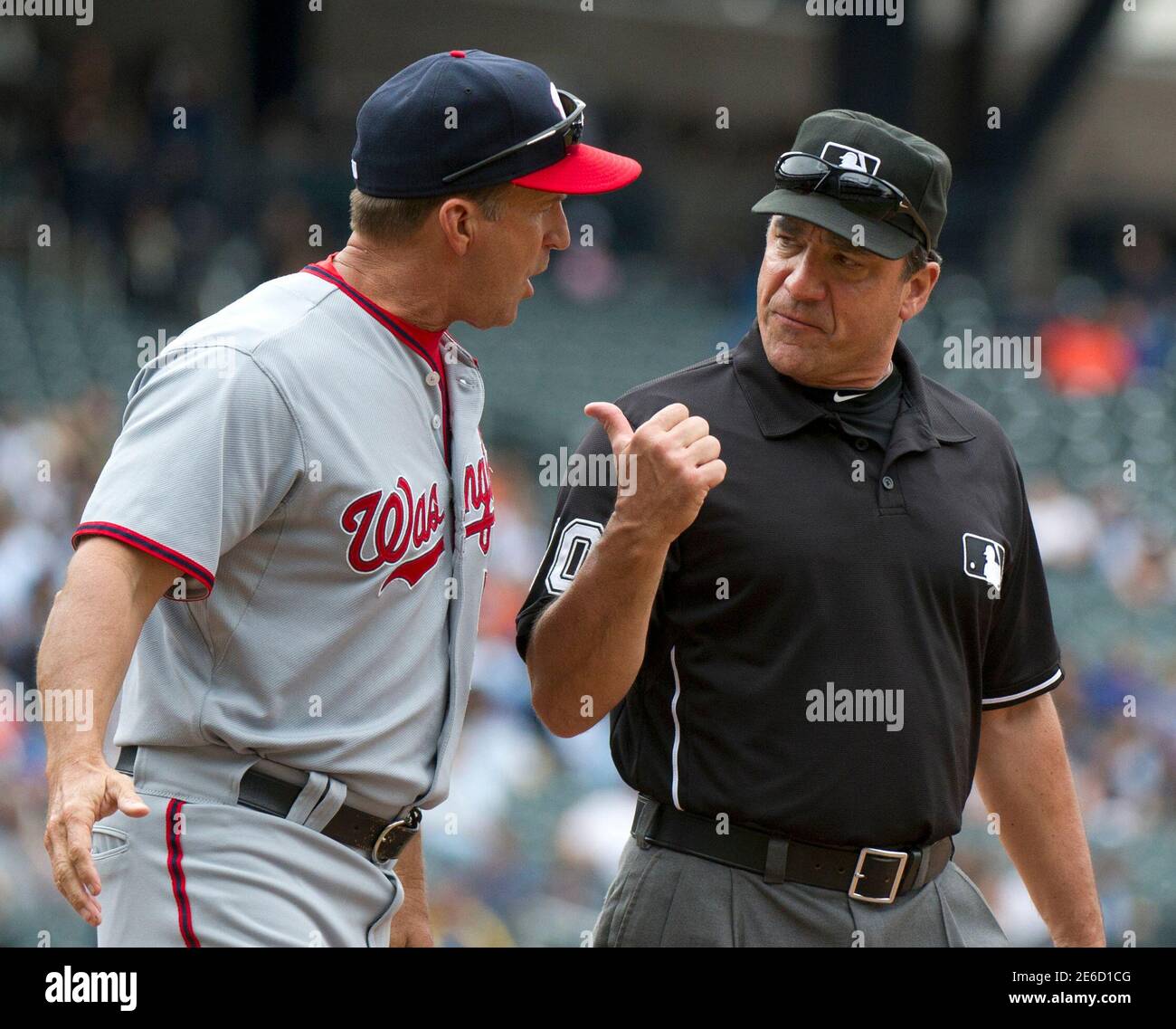 Umpire phil cuzzi new york hi-res stock photography and images - Alamy
