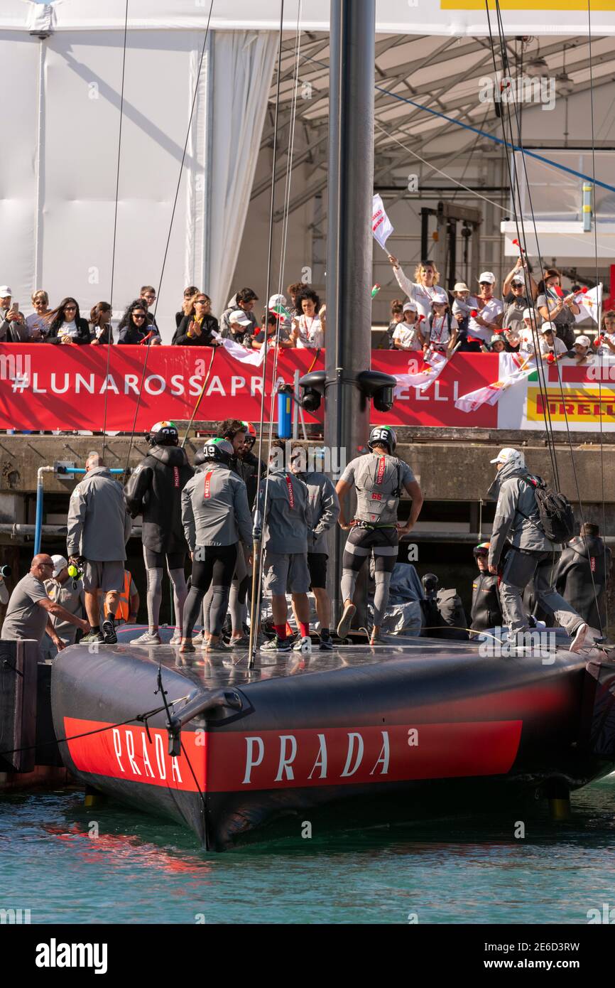 Auckland, New Zealand. 29 January 2021. Prada Cup Semi Finals. Credit ...