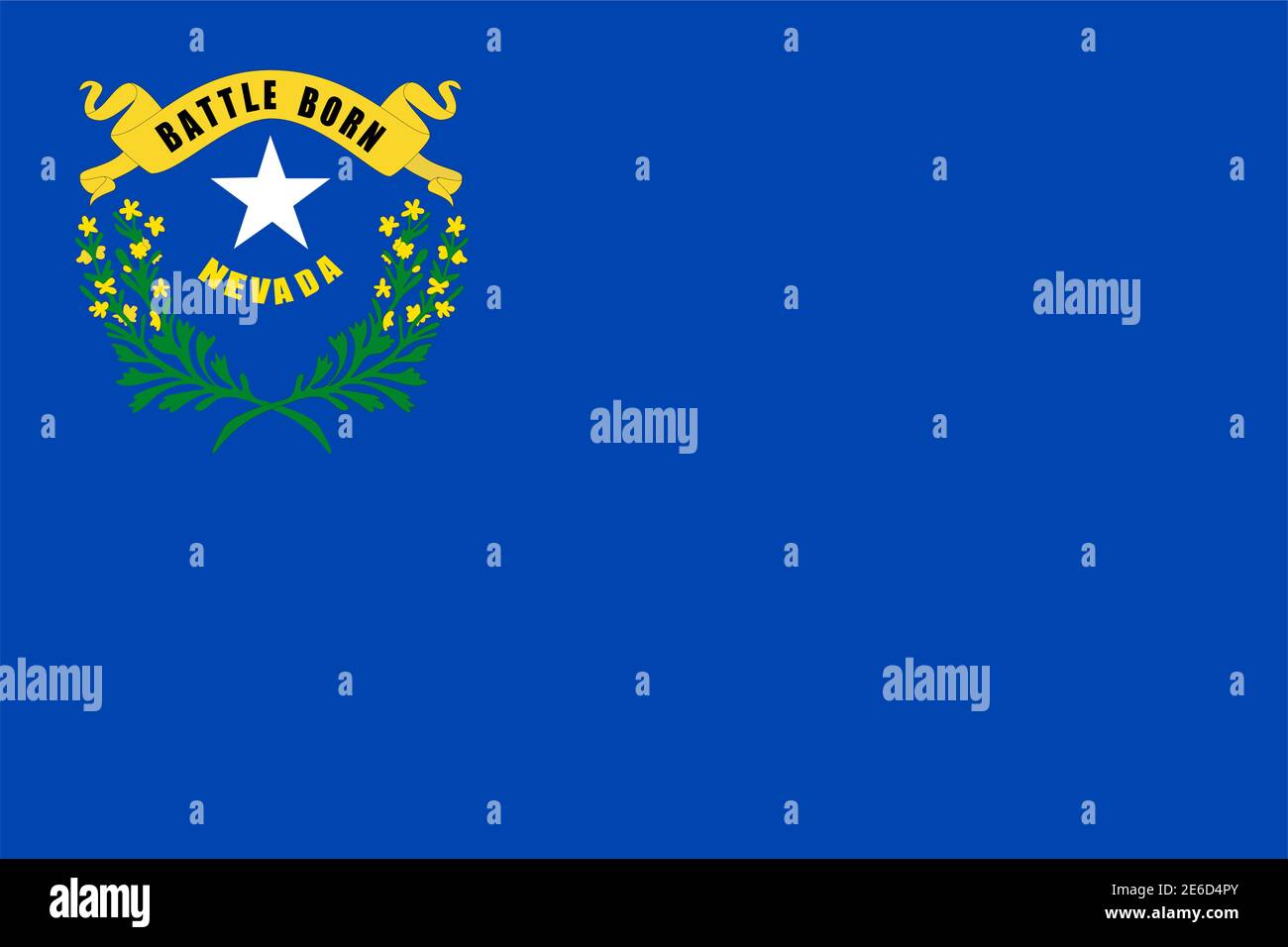 Nevada State Flag Worldatlascom