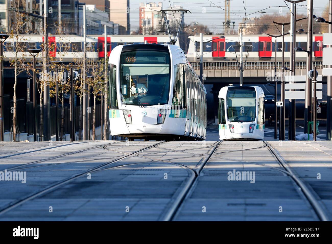 New tramways france hi-res stock photography and images - Alamy