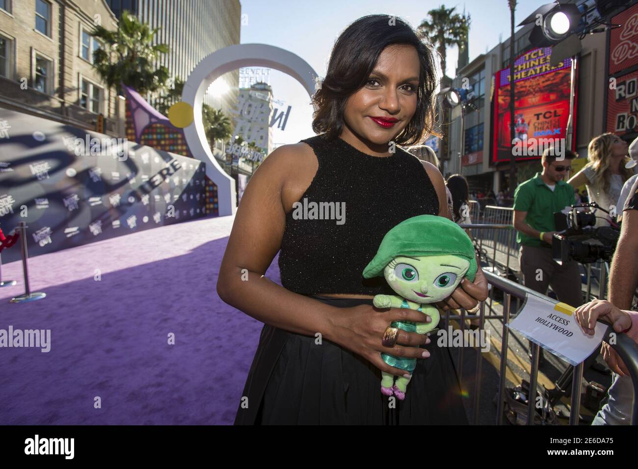Mindy Kaling Inside Out High Resolution Stock Photography and Images ...