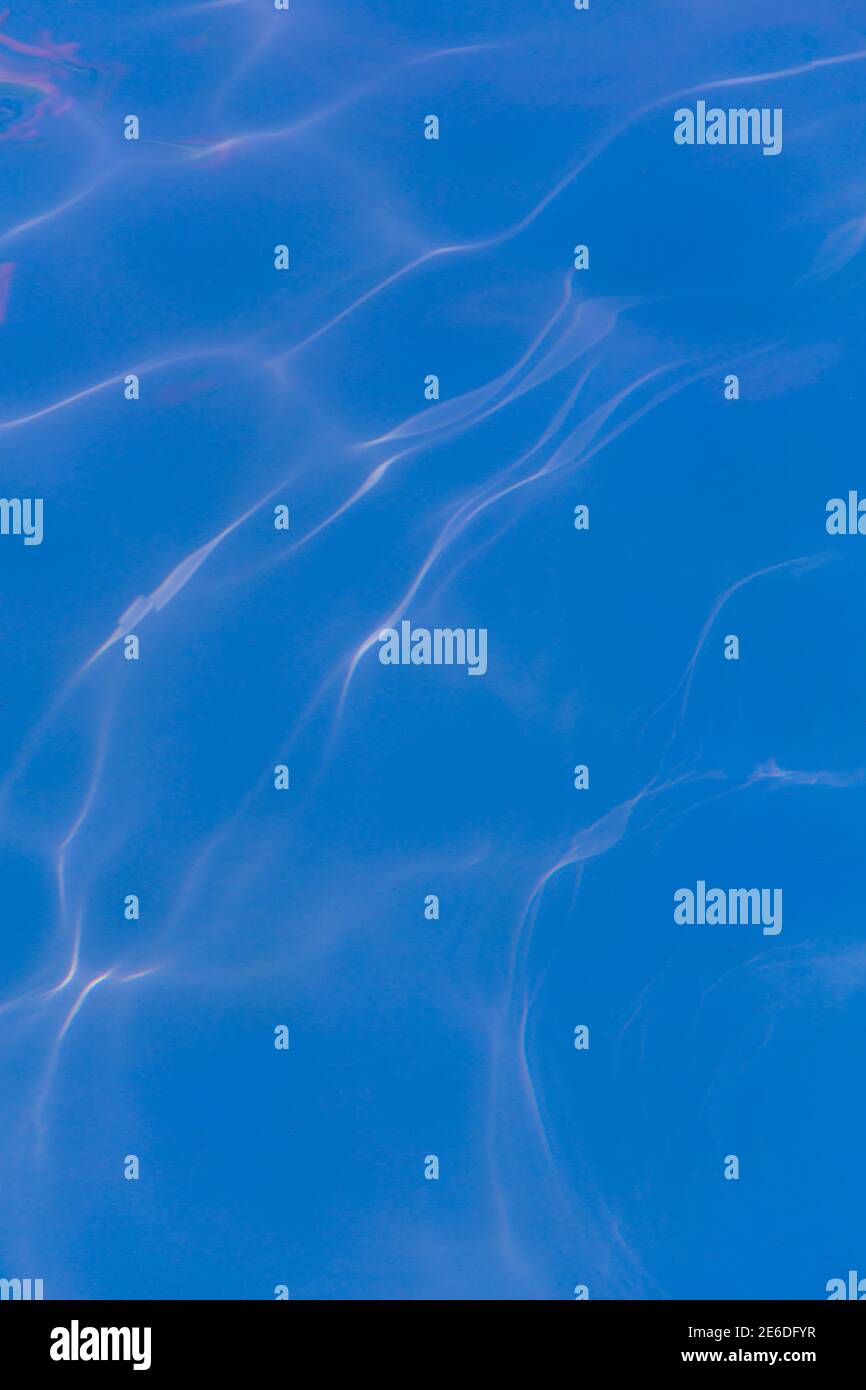 pool water reflecting in the sun Stock Photo - Alamy