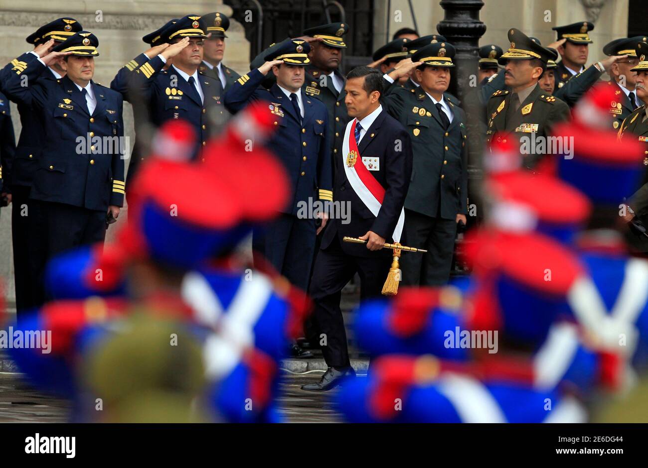 Members peruvian armed forces hi-res stock photography and images - Alamy