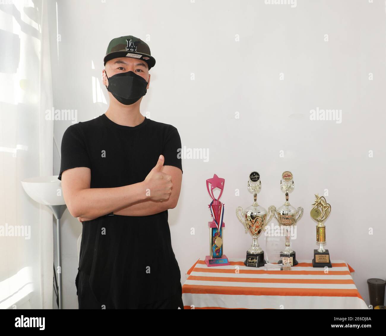 San Gabriel, California, USA. 26th January, 2021. Rex Li (Li Xinyu ...