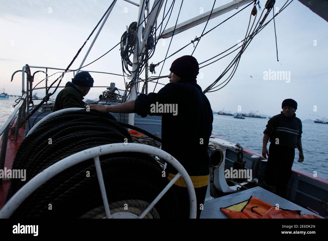 Anchovy fishing peru hi-res stock photography and images - Alamy