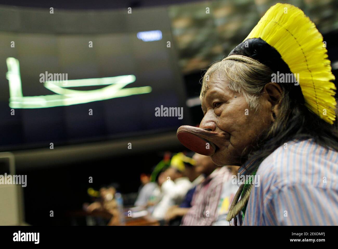 Kayapo tribe of brazil hi-res stock photography and images - Alamy